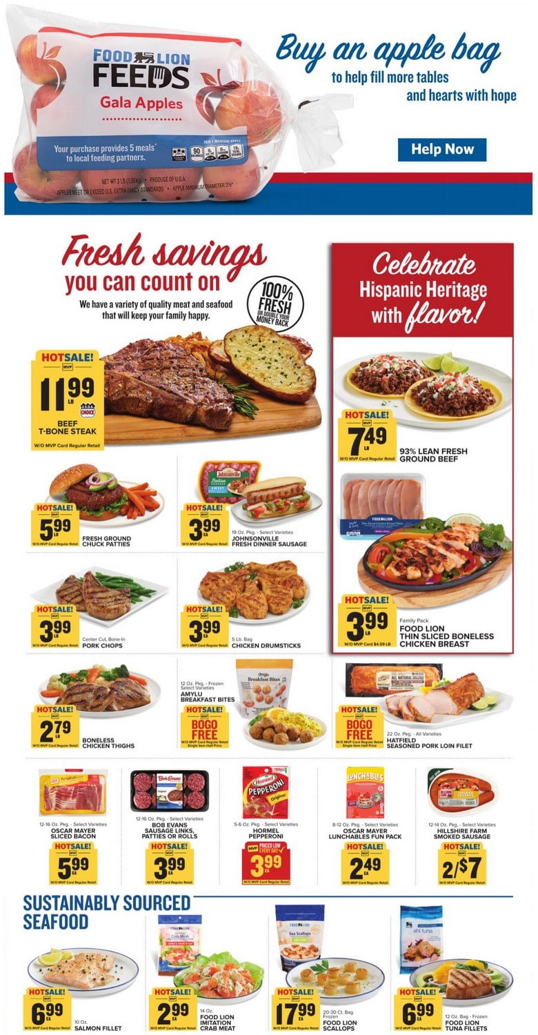 Food Lion Weekly Ad Sep 17 – Sep 23, 2025