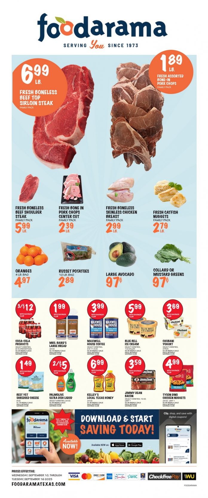 Foodarama Weekly Ad Sep 10 – Sep 16, 2025