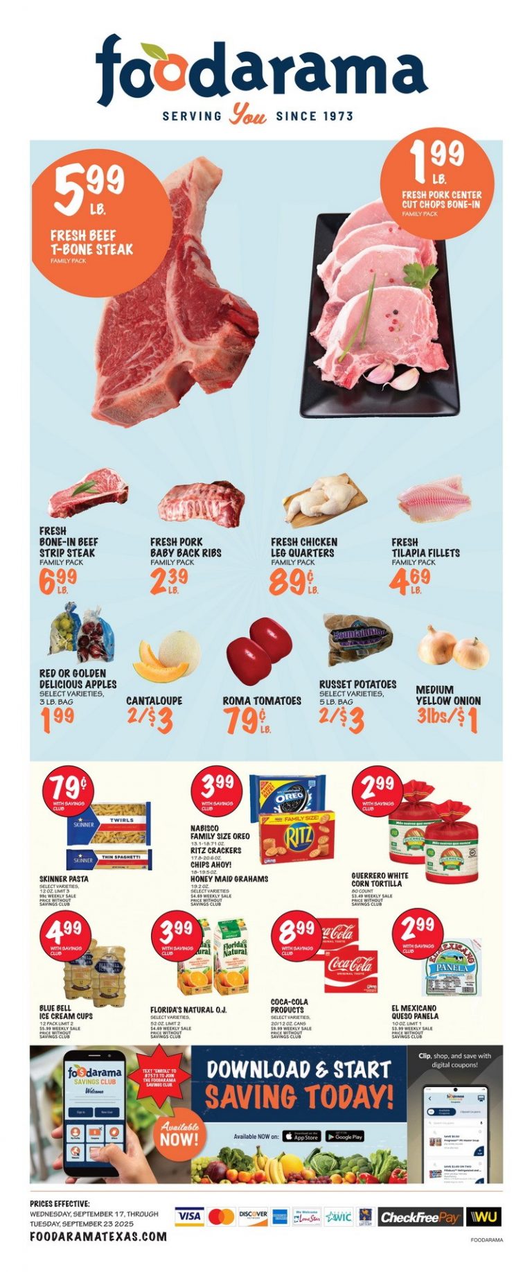 Foodarama Weekly Ad Sep 17 – Sep 23, 2025