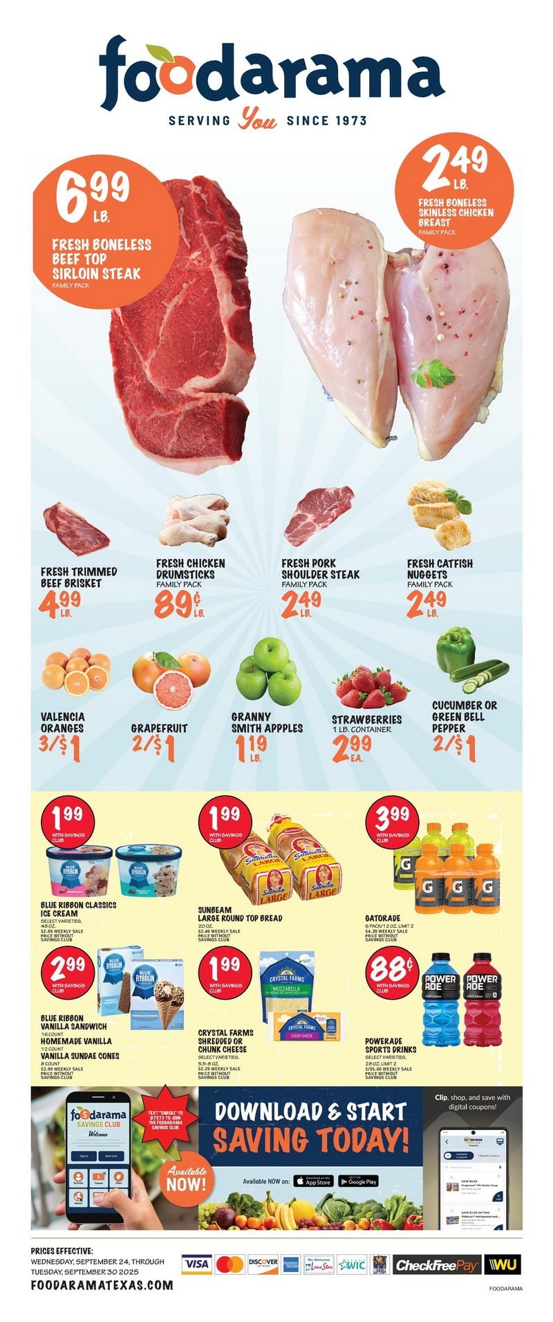 Foodarama Weekly Ad Sep 24 – Sep 30, 2025