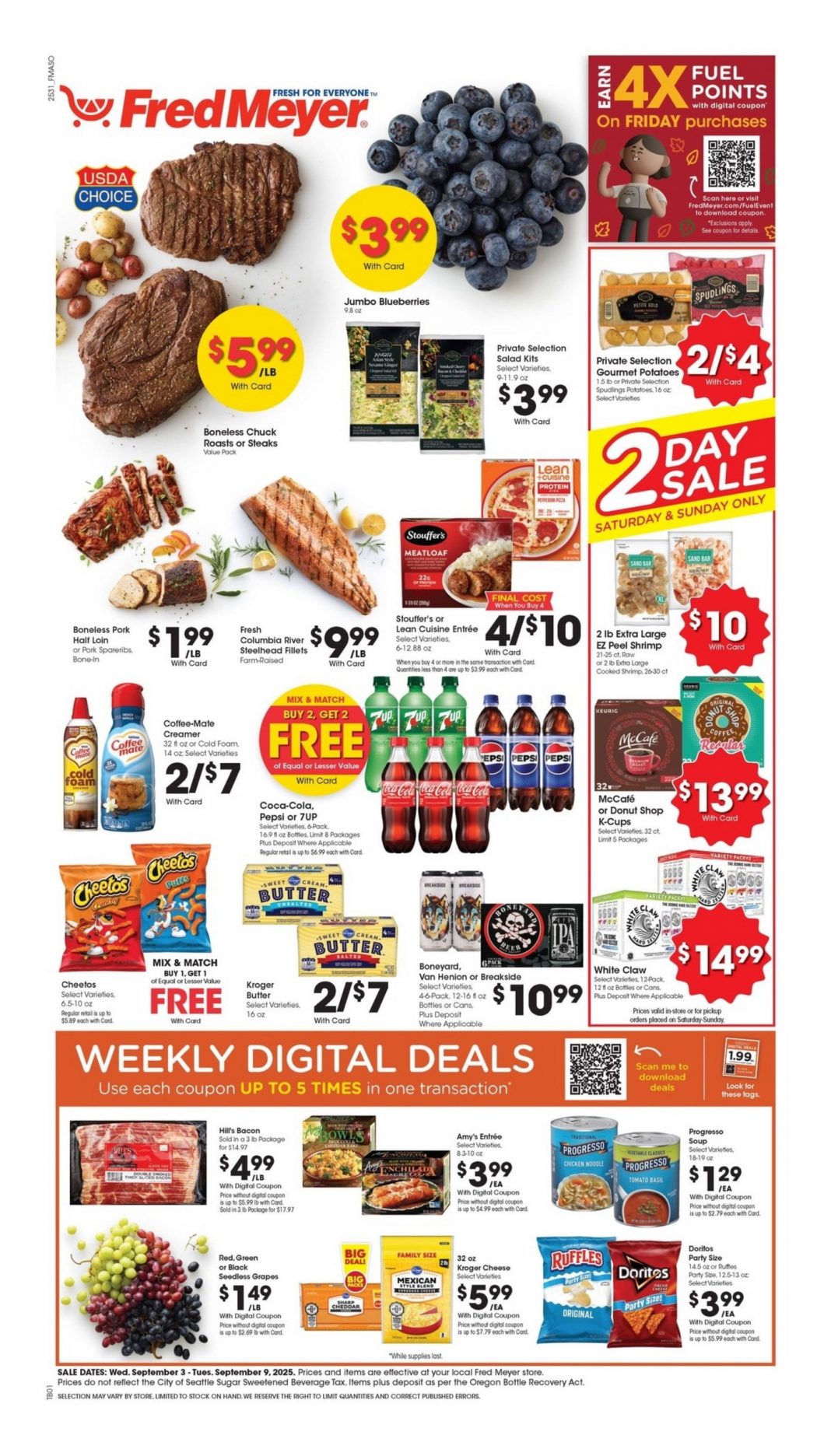 Fred Meyer Weekly Ad Sep 03 – Sep 09, 2025