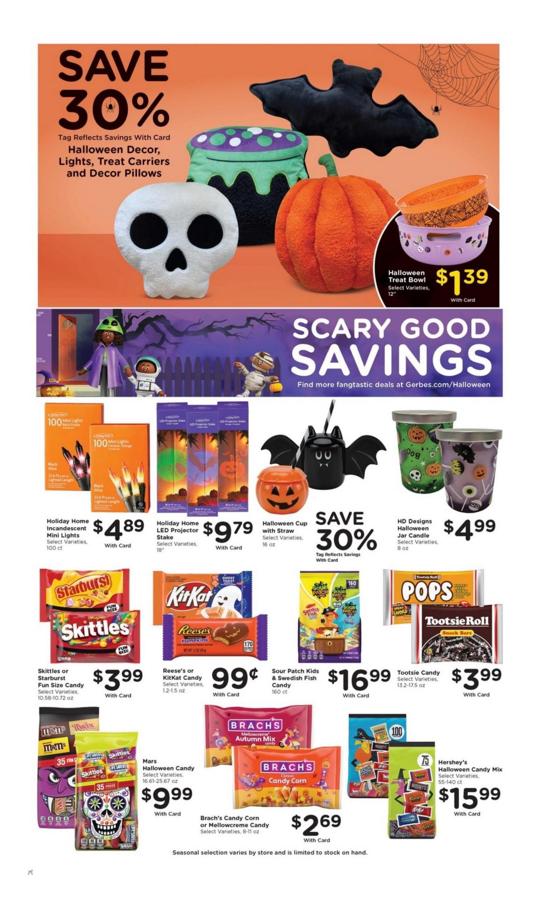 Gerbes Weekly Ad Sep 24 – Sep 30, 2025 (Halloween Promotion Included)