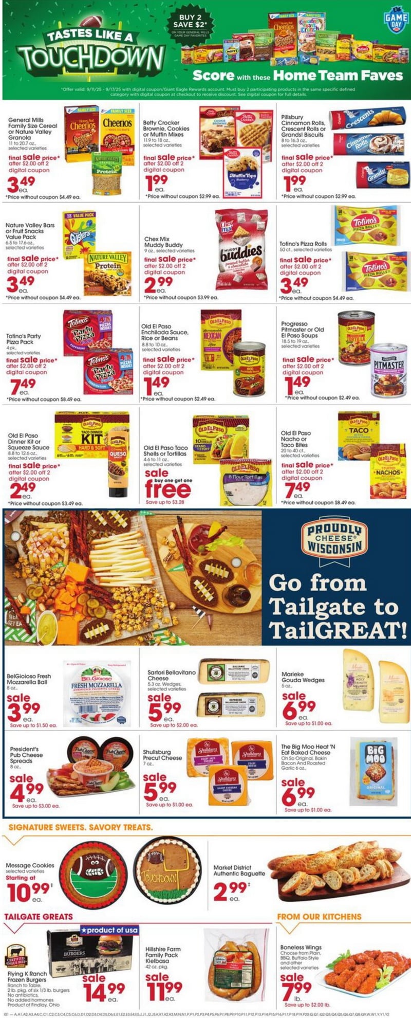 Giant Eagle Weekly Ad Sep 11 – Sep 17, 2025