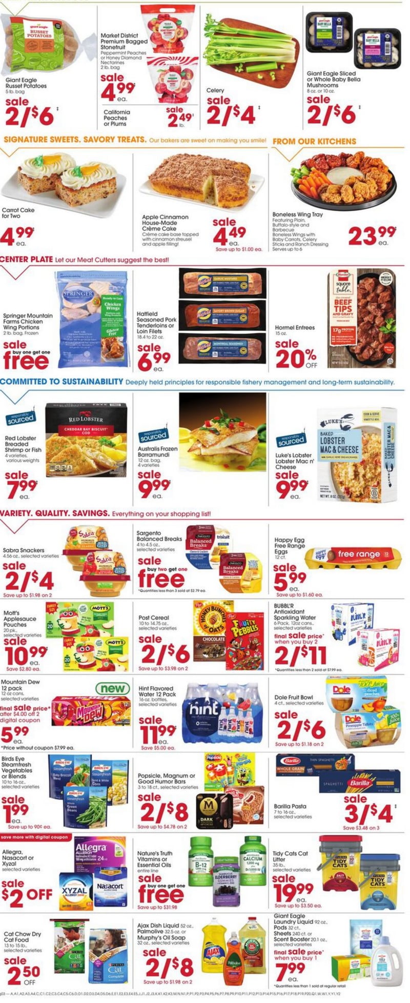 Giant Eagle Weekly Ad Sep 11 – Sep 17, 2025