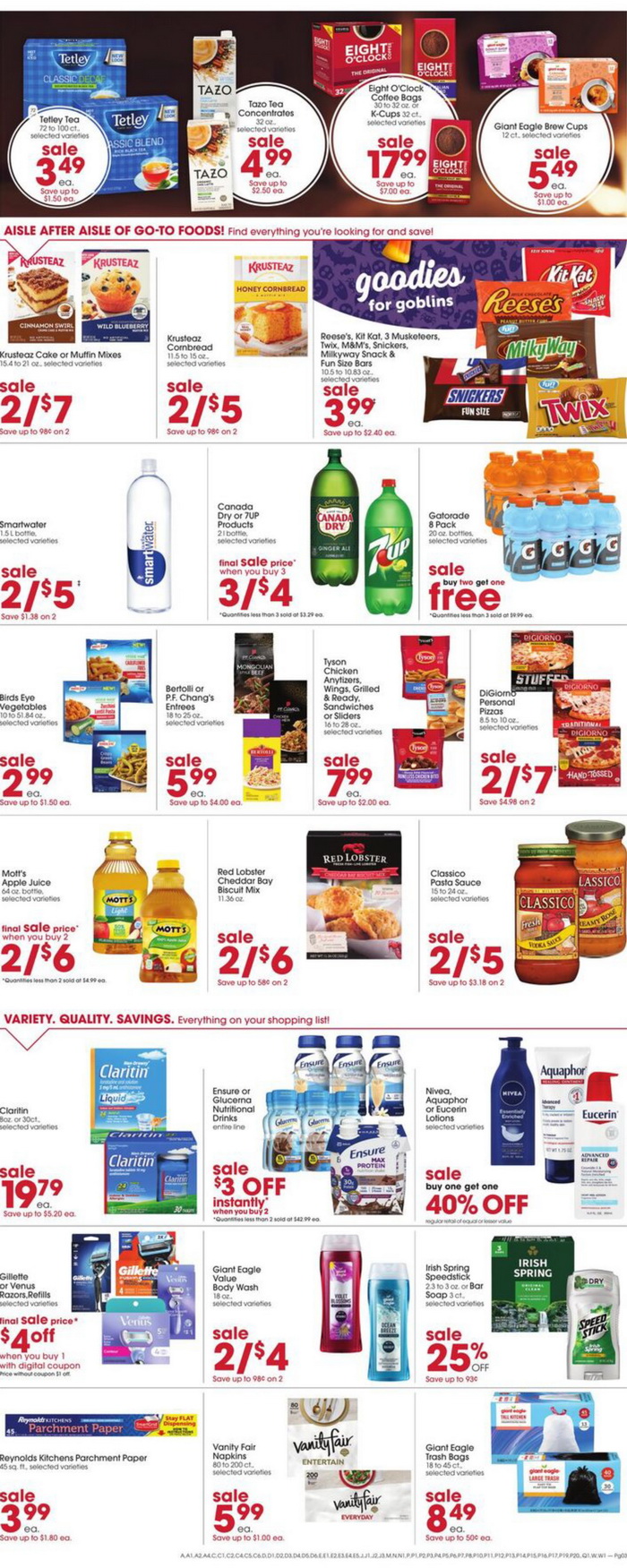 Giant Eagle Weekly Ad Sep 25 – Oct 01, 2025