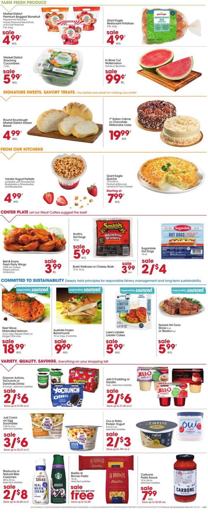 Giant Eagle Weekly Ad Sep 25 – Oct 01, 2025