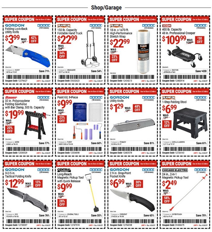 Harbor Freight Coupon Sale Sep 19 – Sep 28, 2025