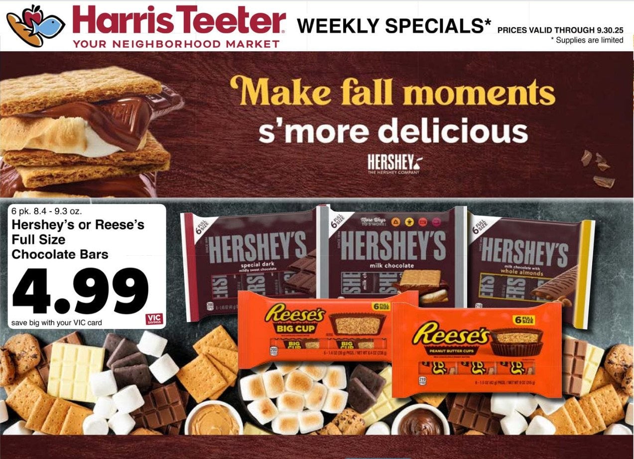 Harris Teeter Weekly Ad Sep 24 – Sep 30, 2025