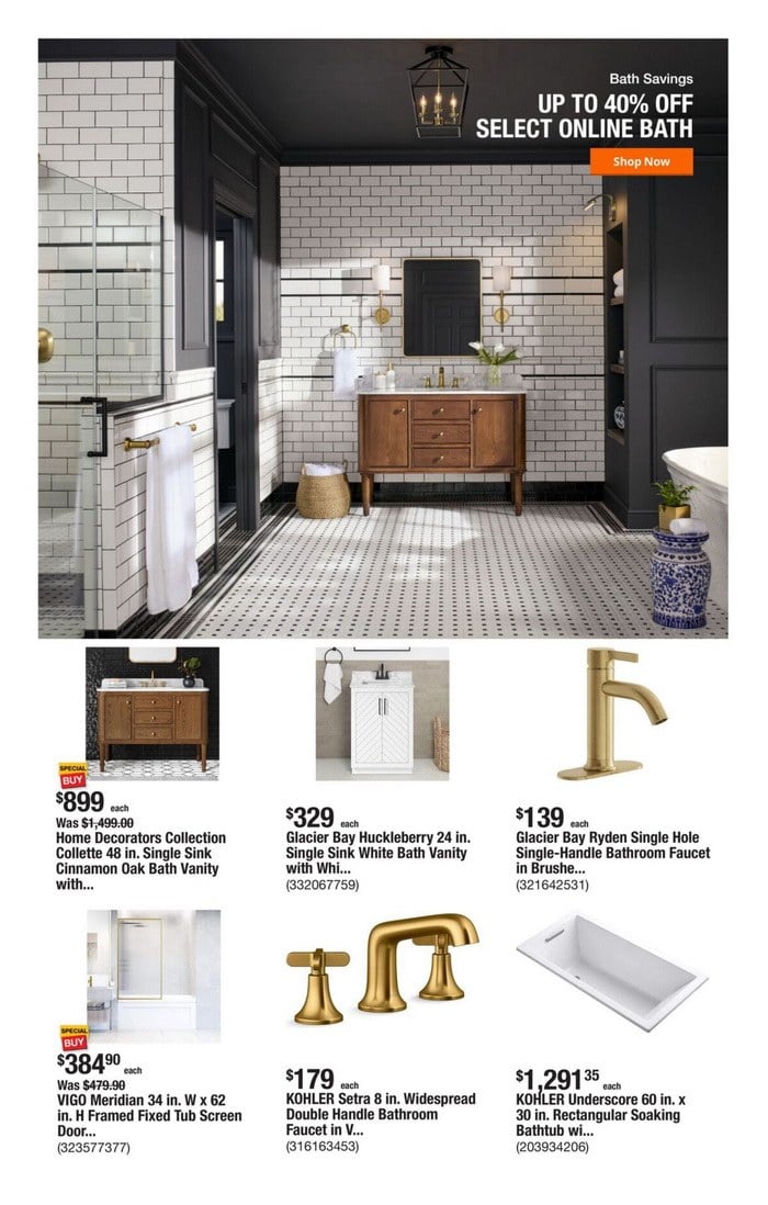 Home Depot Weekly Ad Sep 11 – Sep 18, 2025