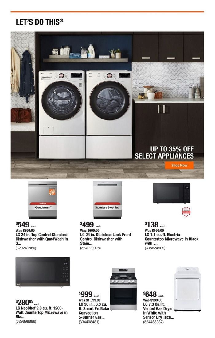 Home Depot Weekly Ad Sep 11 – Sep 18, 2025