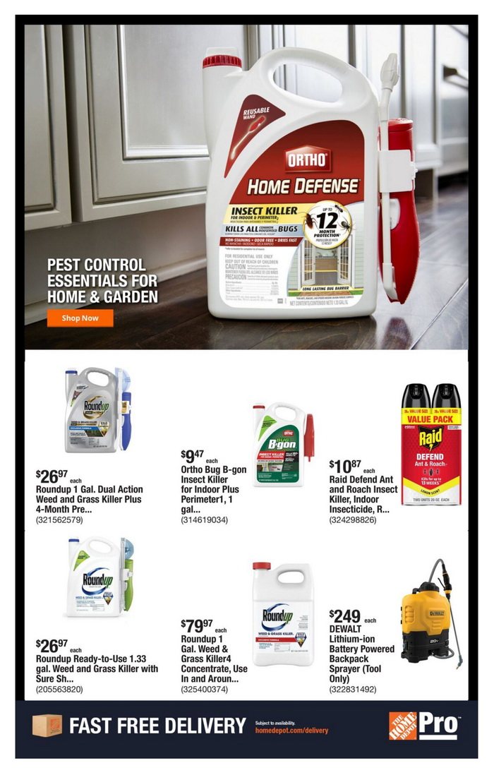 Home Depot Pro Weekly Ad Sep 22 – Sep 29, 2025