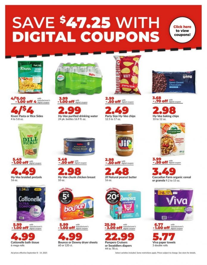 Hy-Vee Weekly Ad Sep 08 – Sep 14, 2025
