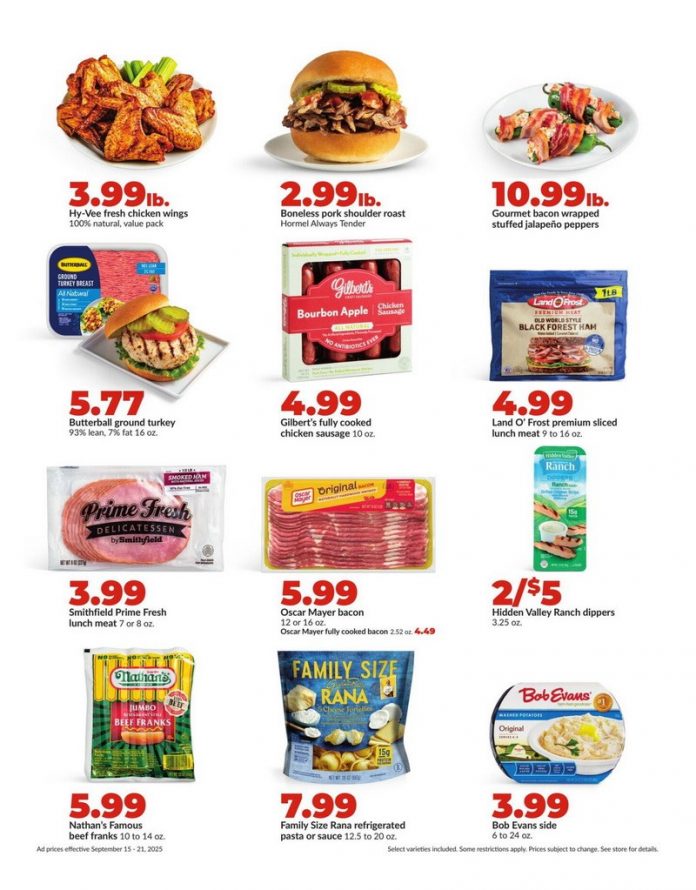 Hy-Vee Weekly Ad Sep 15 – Sep 21, 2025