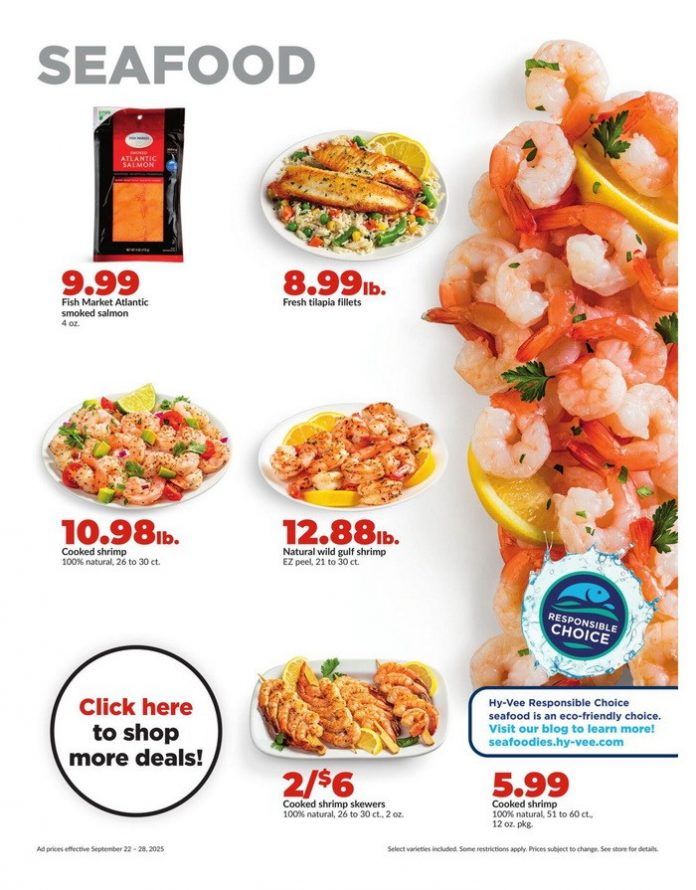 Hy-Vee Weekly Ad Sep 22 – Sep 28, 2025