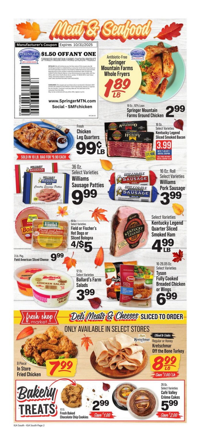 IGA Weekly Ad Oct 01 – Oct 07, 2025