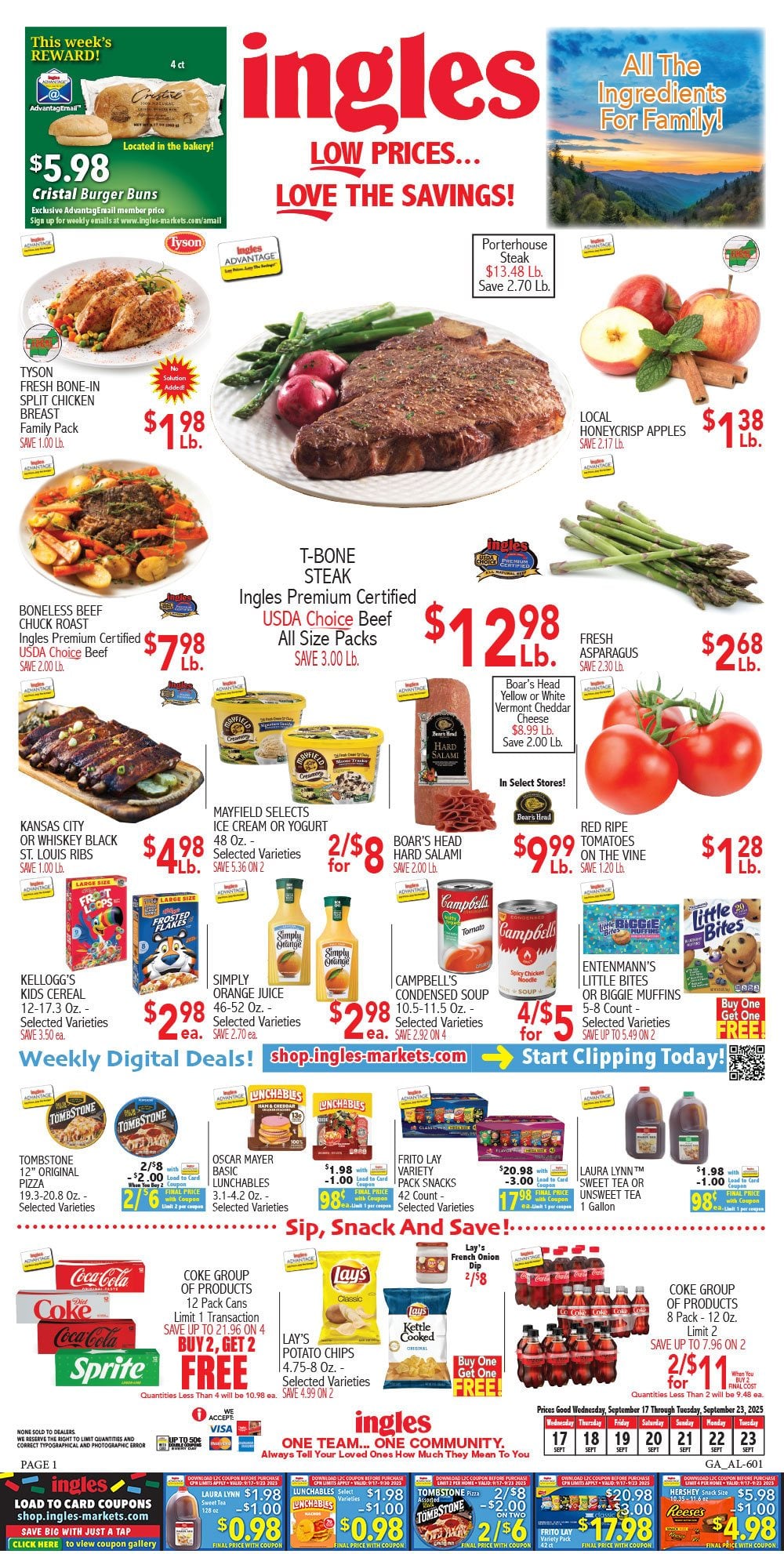 Ingles Weekly Ad Sep 17 – Sep 23, 2025