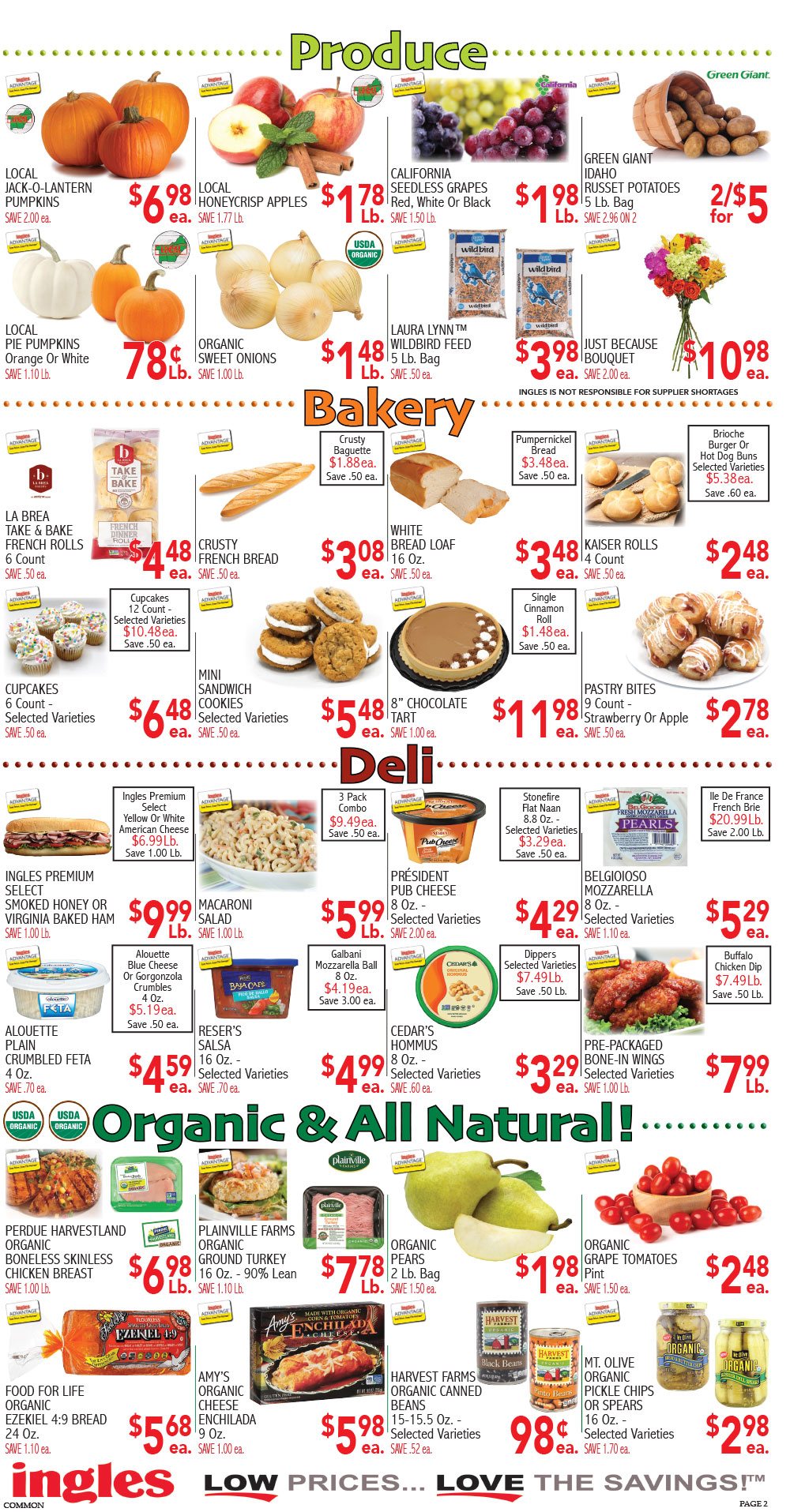 Ingles Weekly Ad Sep 24 – Sep 30, 2025