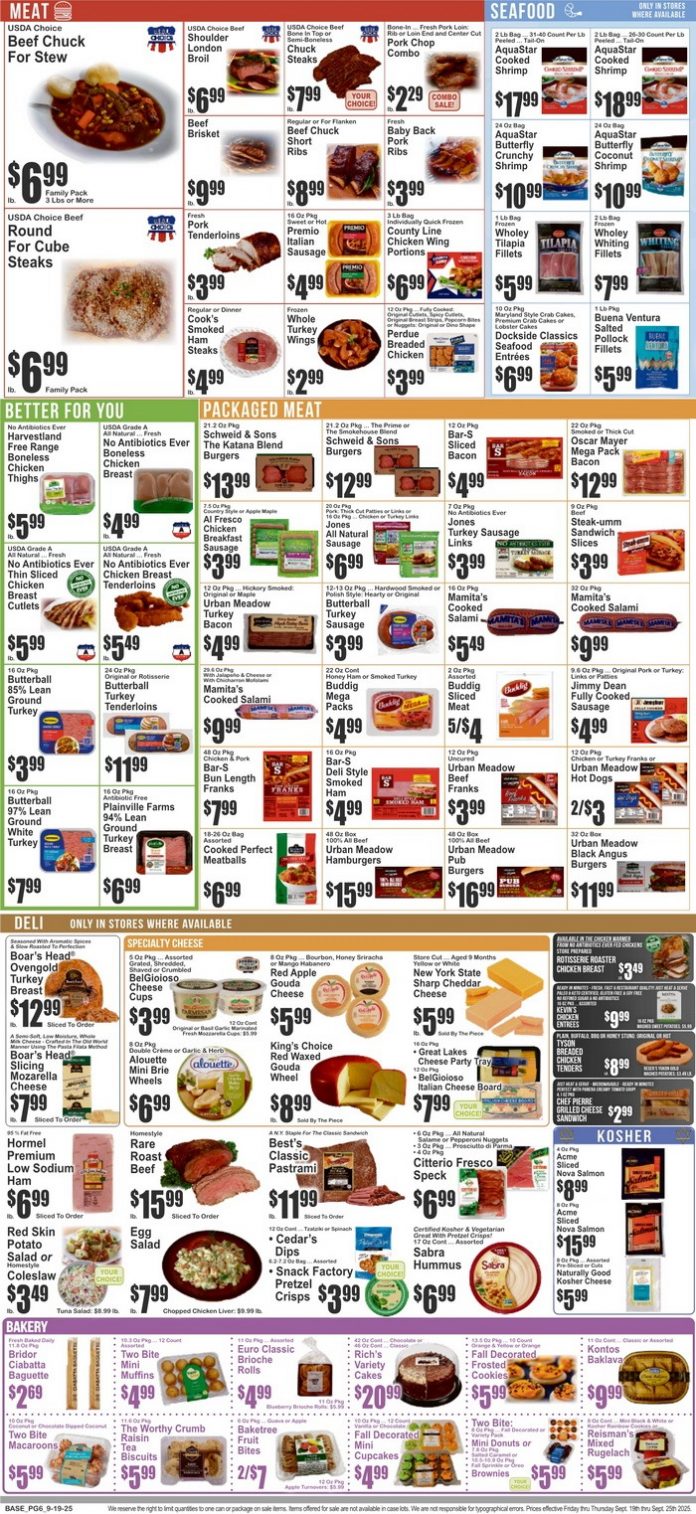 Key Food Weekly Ad Sep 19 – Sep 25, 2025