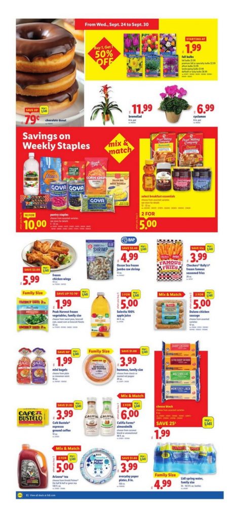 Lidl Weekly Ad Sep 24 – Sep 30, 2025