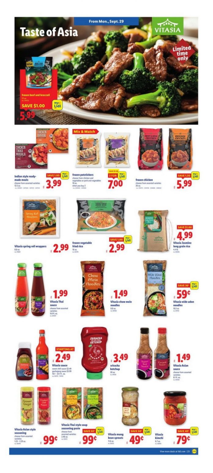 Lidl Weekly Ad Sep 24 – Sep 30, 2025