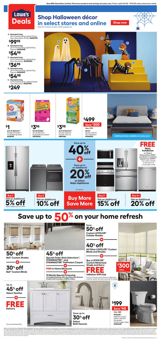 Lowe's Weekly Ad Sep 04 – Sep 10, 2025 - Part 2
