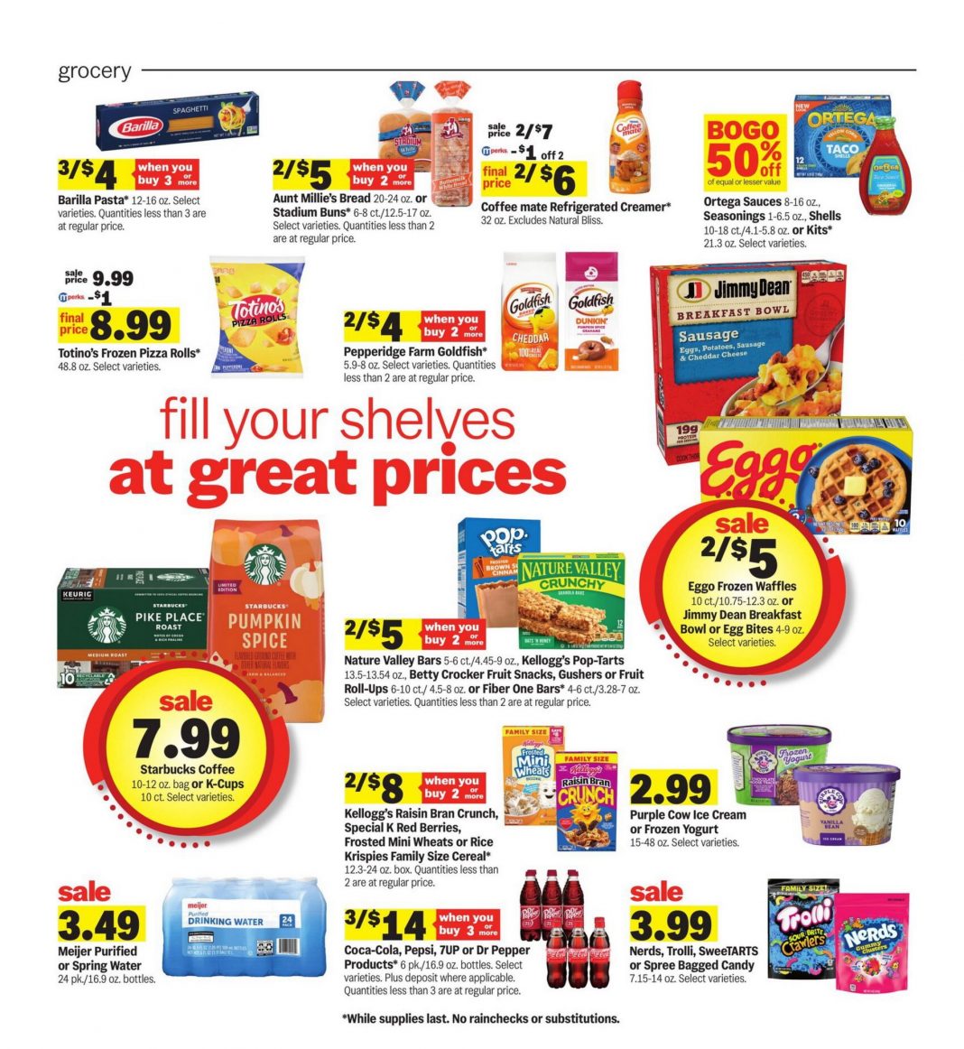 Meijer Weekly Ad Sep 10 – Sep 16, 2025