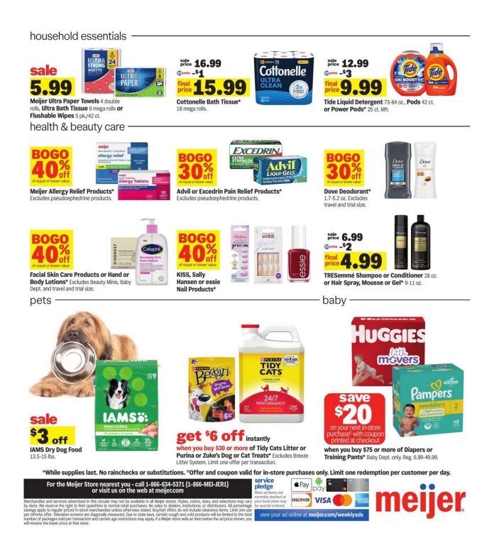 Meijer Weekly Ad Oct 01 – Oct 07, 2025