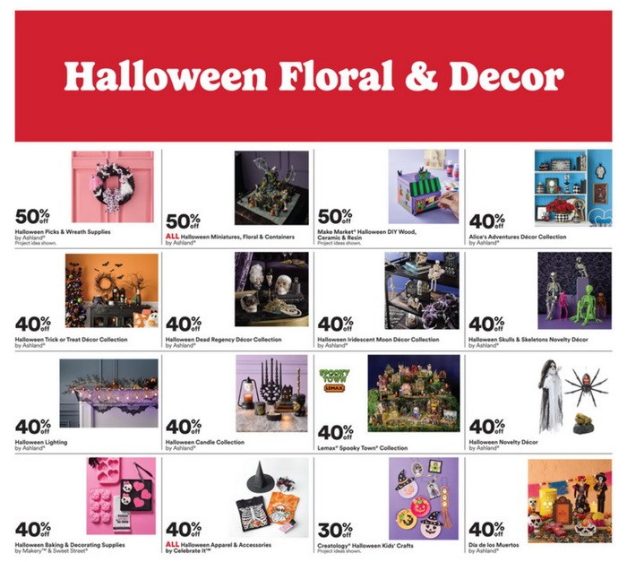 Michaels Weekly Ad Sep 22 – Sep 27, 2025 (Halloween Promotion Included)