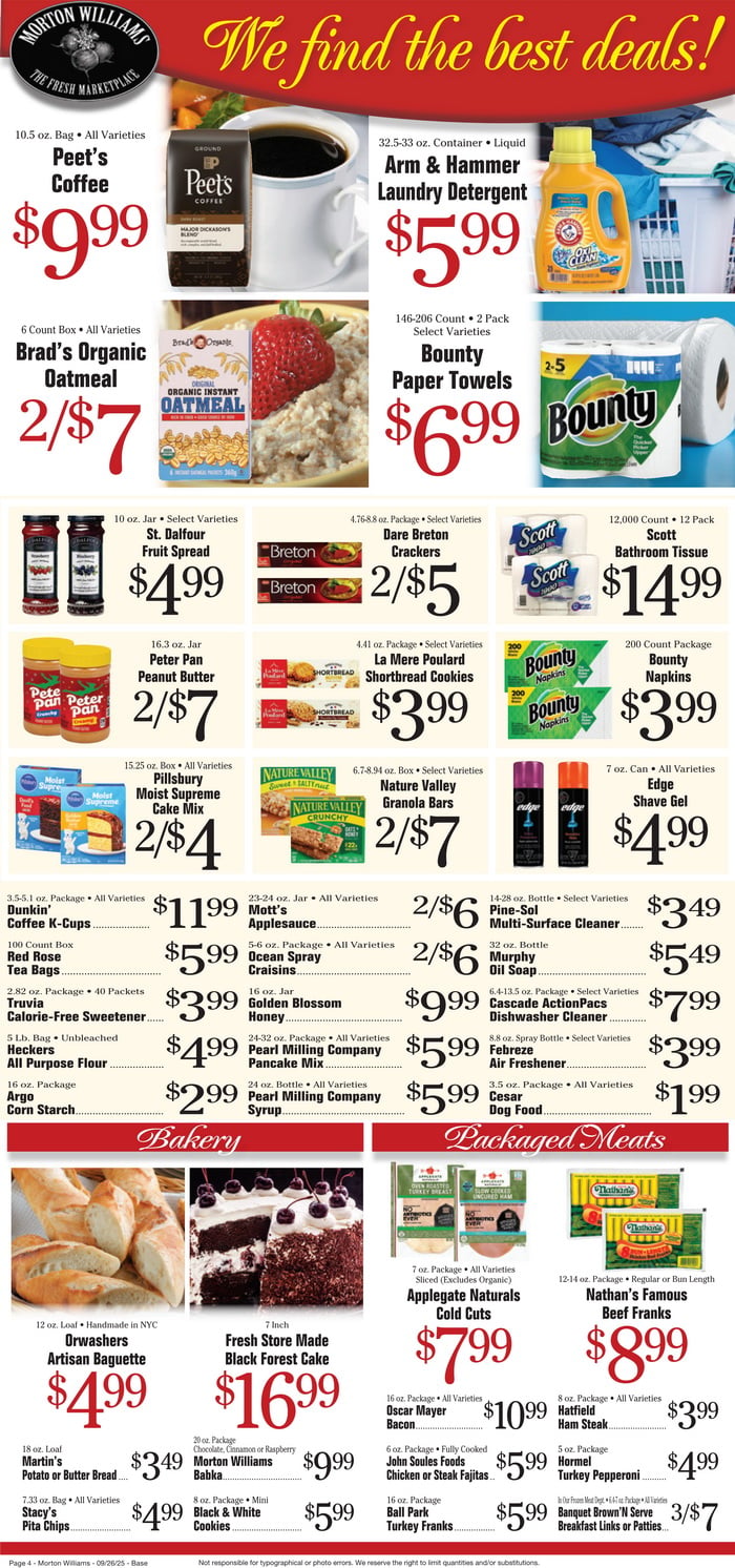 Morton Williams Weekly Ad Sep 26 – Oct 02, 2025