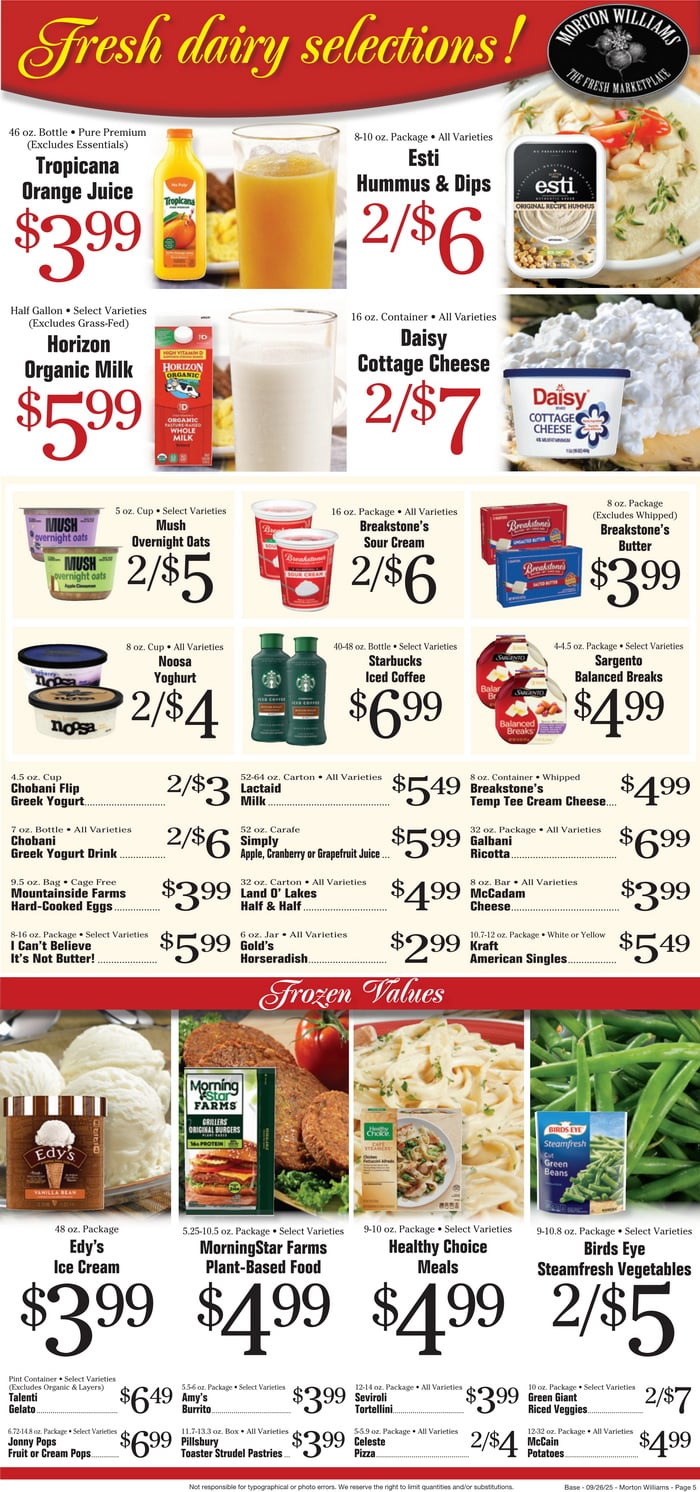 Morton Williams Weekly Ad Sep 26 – Oct 02, 2025