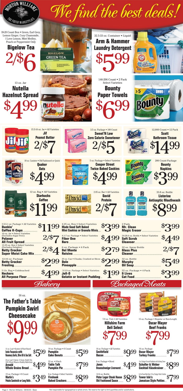 Morton Williams Weekly Ad Sep 05 – Sep 11, 2025