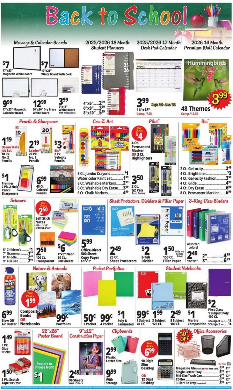Ocean State Job Lot Weekly Ad Sep 18 – Sep 24, 2025