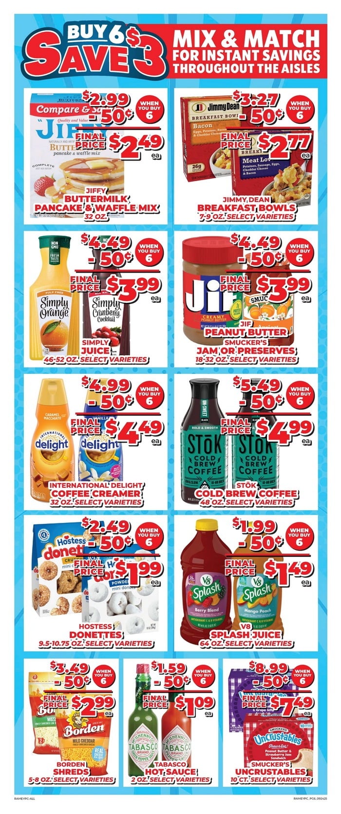 Price Cutter Weekly Ad Sep 24 – Sep 30, 2025
