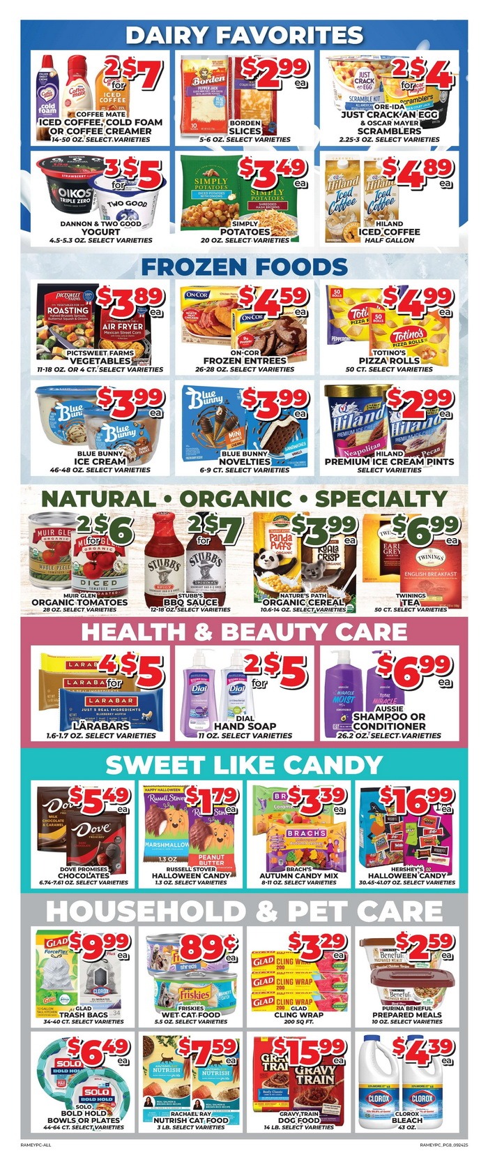 Price Cutter Weekly Ad Sep 24 – Sep 30, 2025