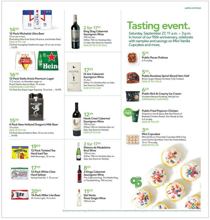 Publix Weekly Ad Sep 24 – Sep 30, 2025