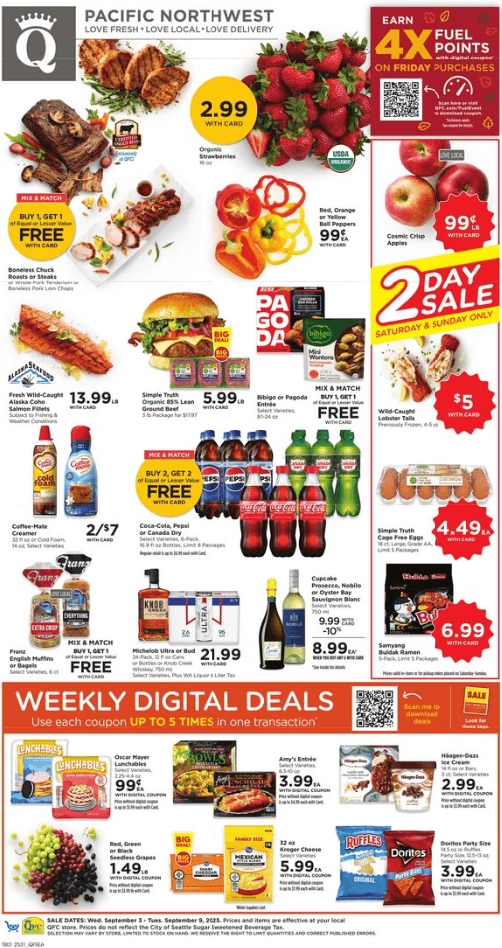 QFC Weekly Ad Sep 03 – Sep 09, 2025