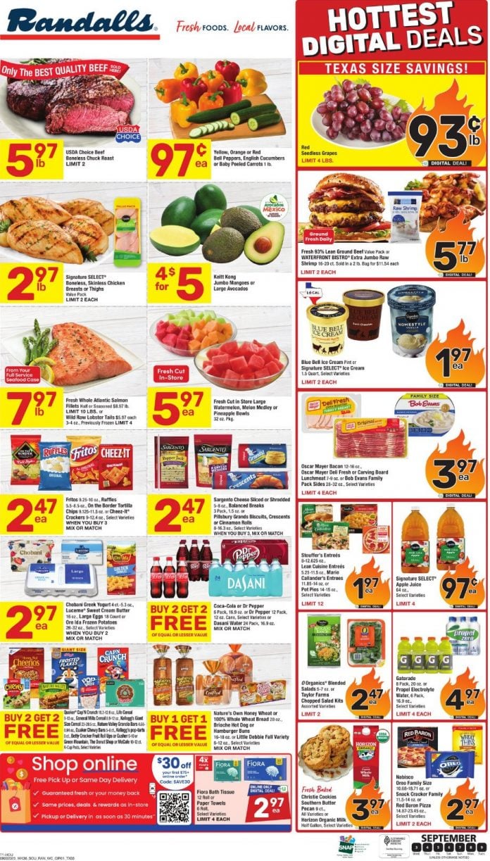 Randalls Weekly Ad Sep 03 – Sep 09, 2025