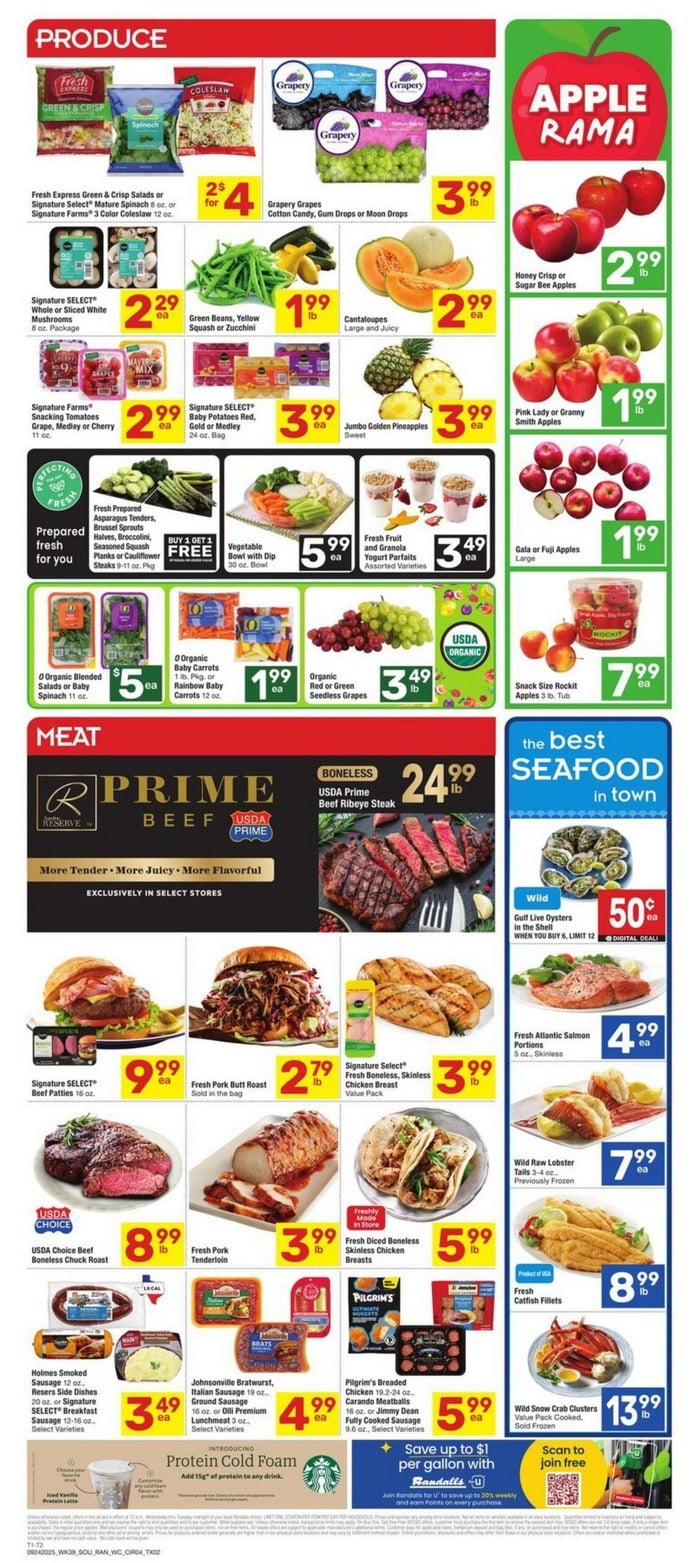 Randalls Weekly Ad Sep 24 – Sep 30, 2025