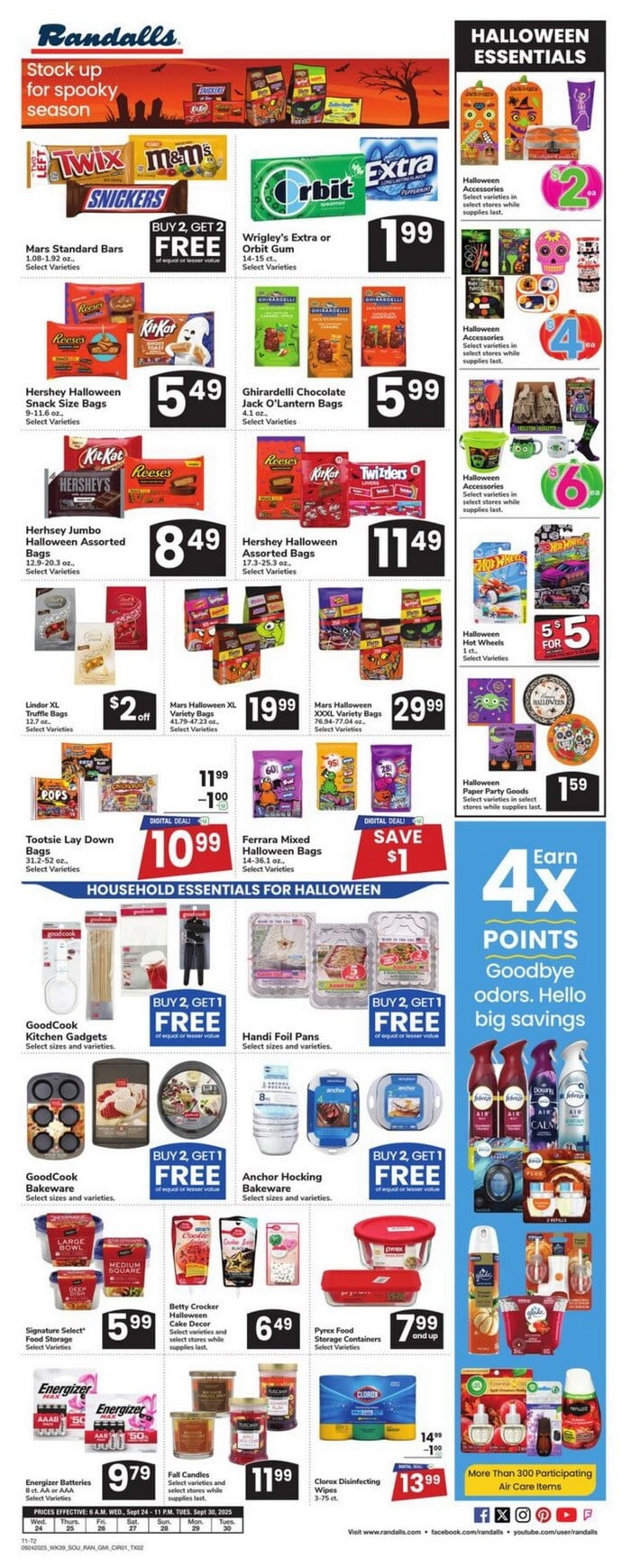 Randalls Weekly Ad Sep 24 – Sep 30, 2025
