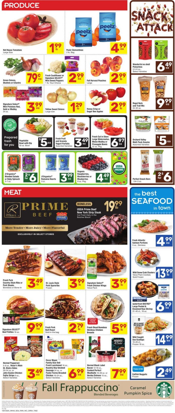 Randalls Weekly Ad Oct 01 – Oct 07, 2025 (Halloween Promotion Included)