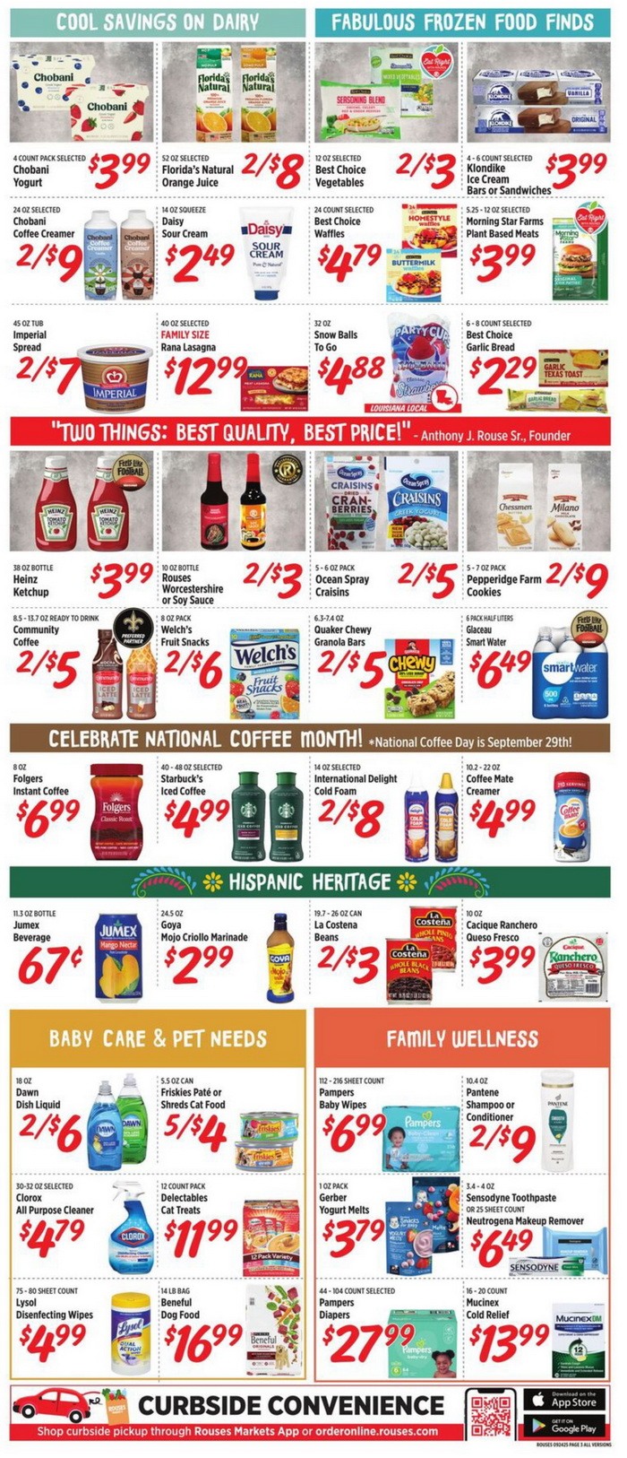 Rouses Weekly Ad Sep 24 – Oct 01, 2025