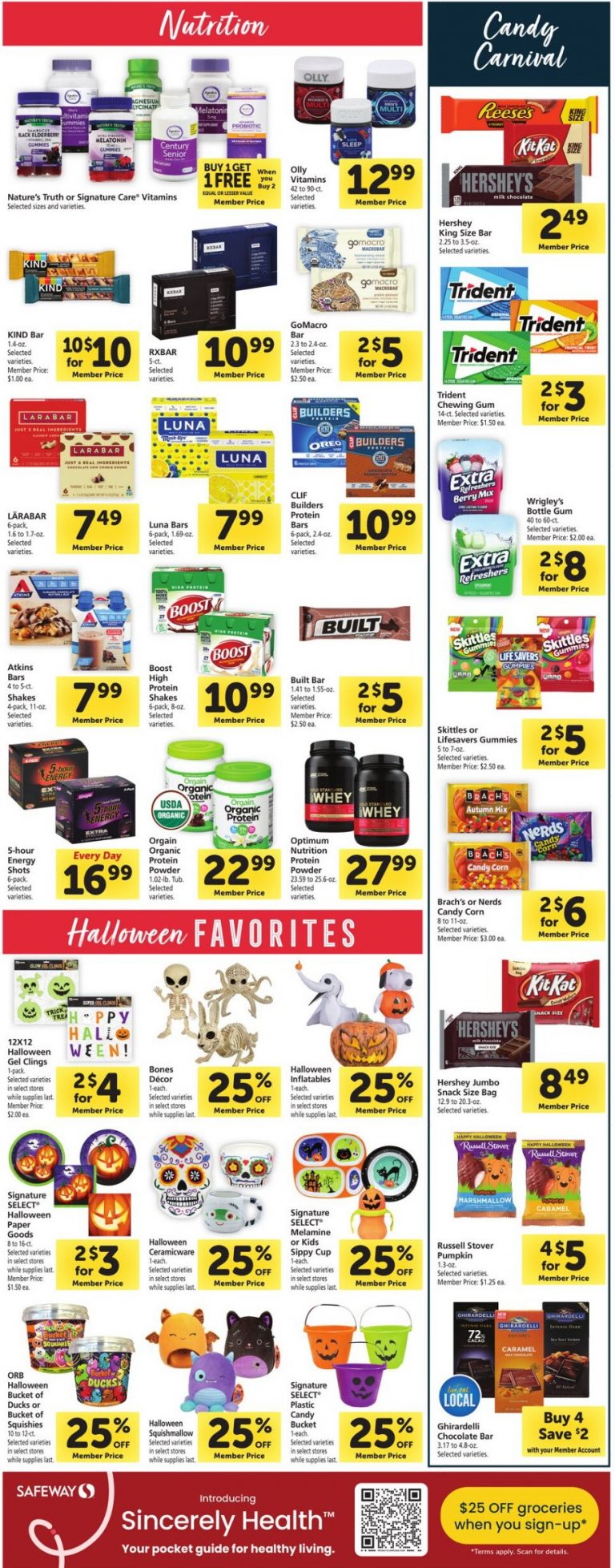 Safeway Weekly Ad Sep 03 – Sep 09, 2025