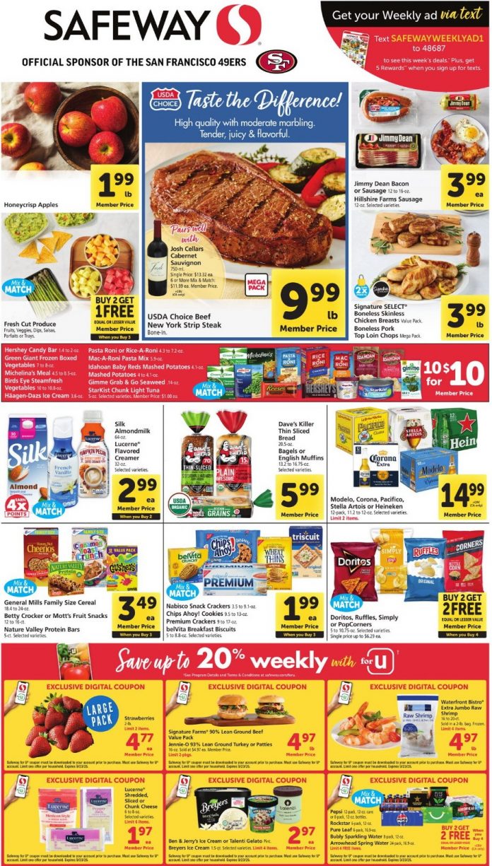 Safeway Weekly Ad Sep 17 – Sep 23, 2025
