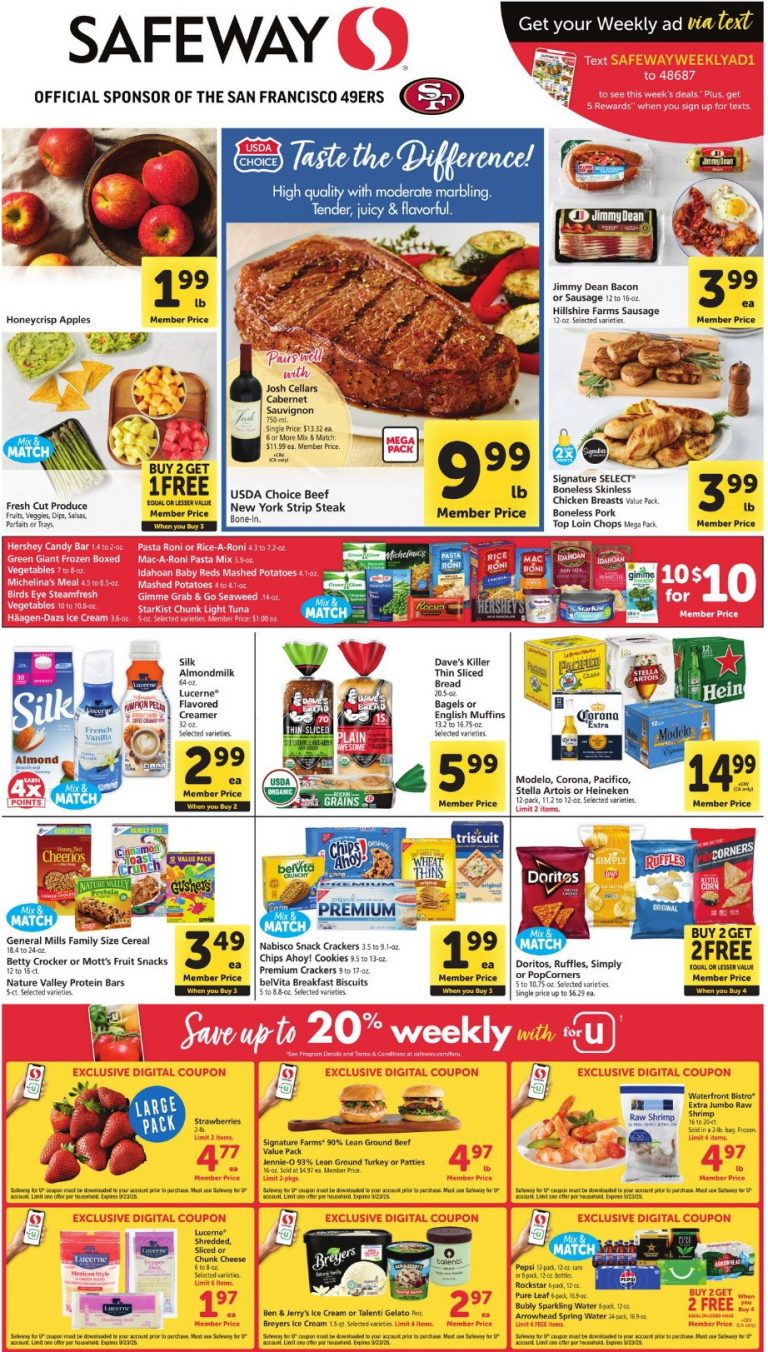 Safeway Weekly Ad Sep 17 – Sep 23, 2025