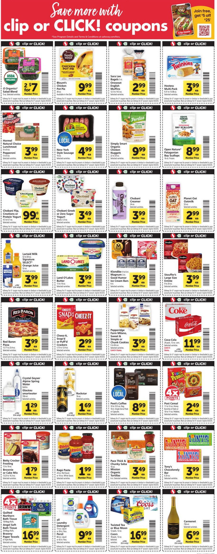 Safeway Weekly Ad Sep 17 – Sep 23, 2025