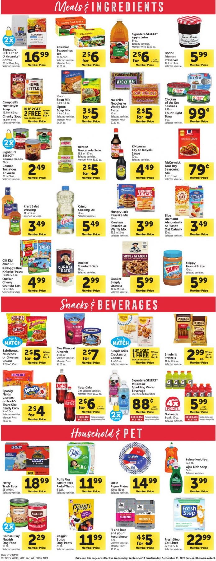 Safeway Weekly Ad Sep 17 – Sep 23, 2025