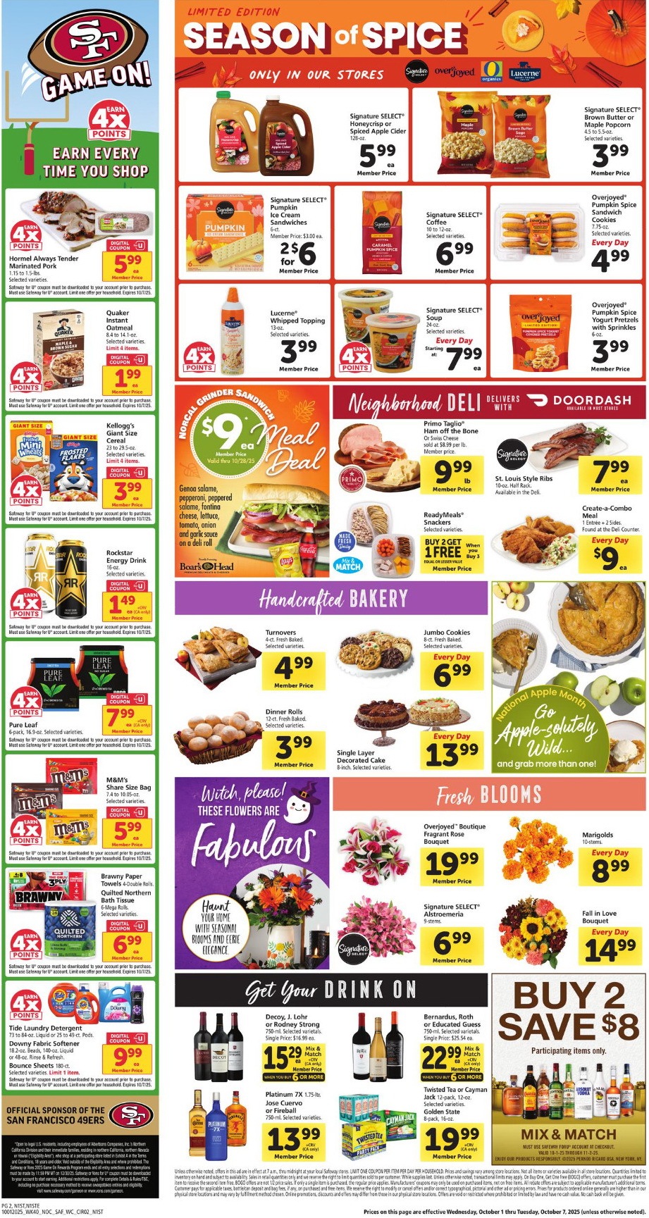 Safeway Weekly Ad Oct 01 – Oct 07, 2025