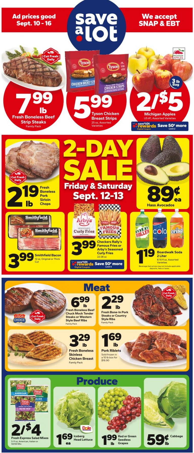 Save A Lot Weekly Ad Sep 10 – Sep 16, 2025