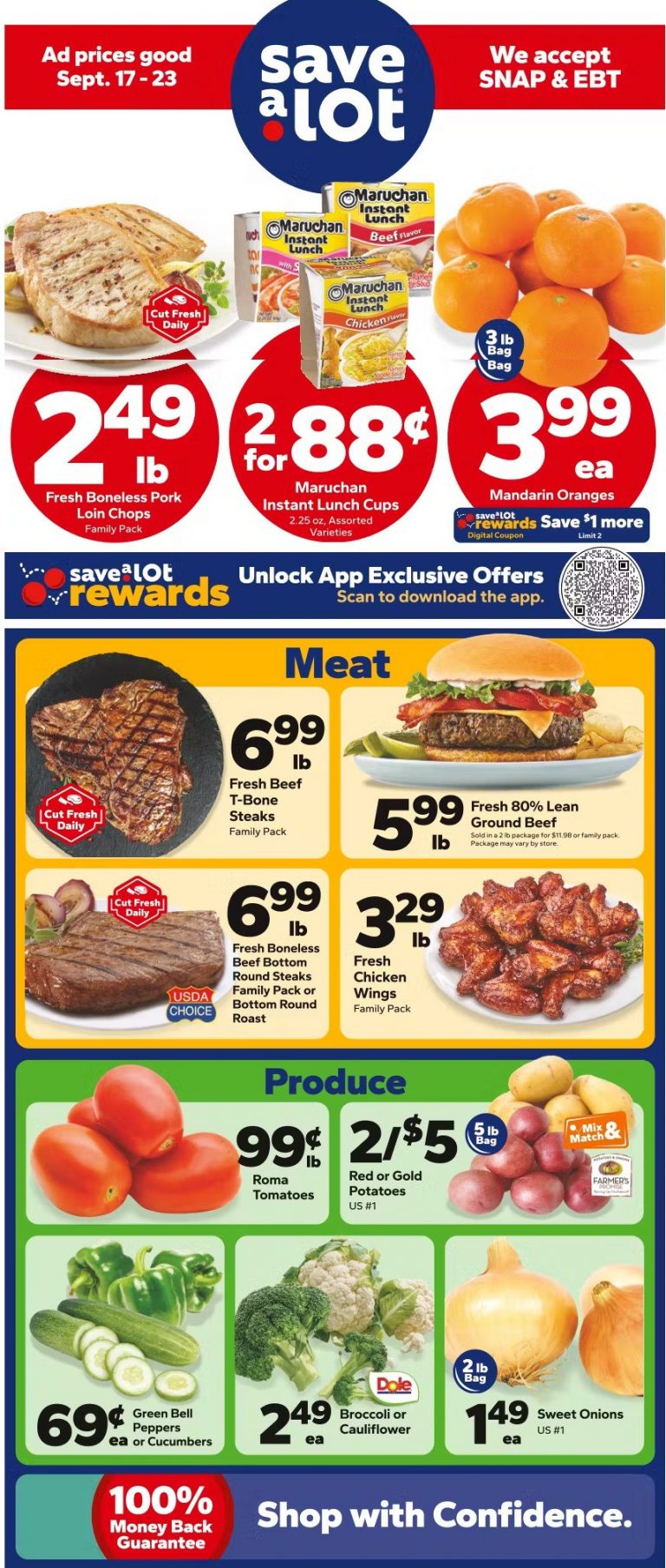 Save A Lot Weekly Ad Sep 17 – Sep 23, 2025