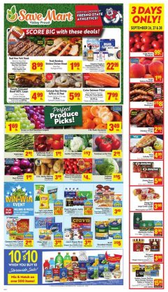 Save Mart Supermarkets Weekly Ad Sep 24 – Sep 30, 2025